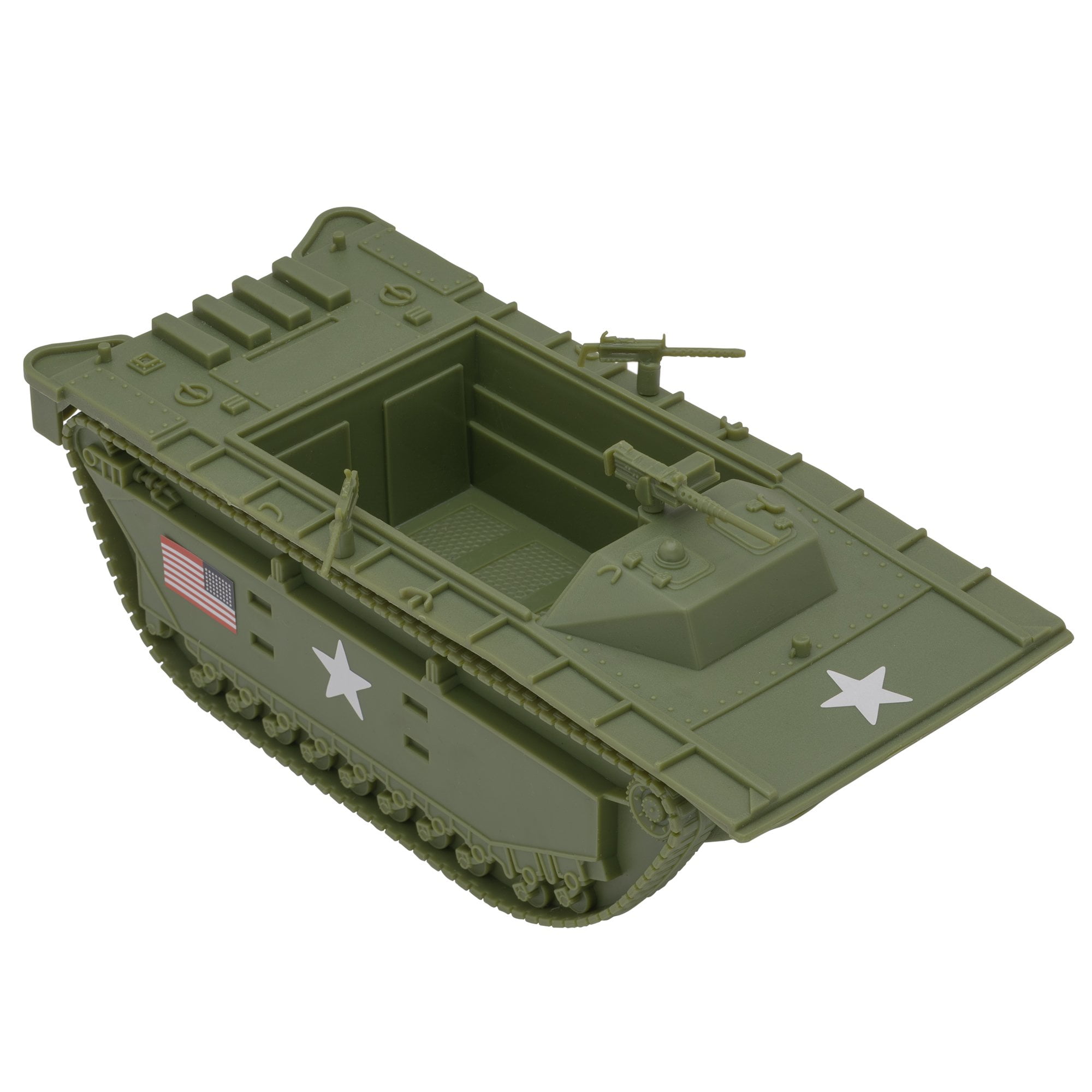 BMC WW2 USMC Amtrac LVT - 1:32 Amphibious Vehicle for Plastic Army Men ...