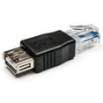 USB 2.0 Type A Female To RJ45 Male PC Ethernet LAN Adapter FAST Network ...