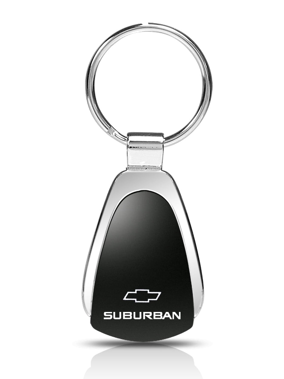 Chevrolet Suburban Black Tear Drop Key Chain - Walmart.com