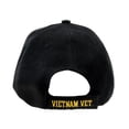 Embroidered Vietnam War Veteran Ribbon Baseball Cap - US Military Vet ...