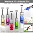 Wire Stripper for Drill, 2024 Electric Wire Stripping Twisting Tool for ...