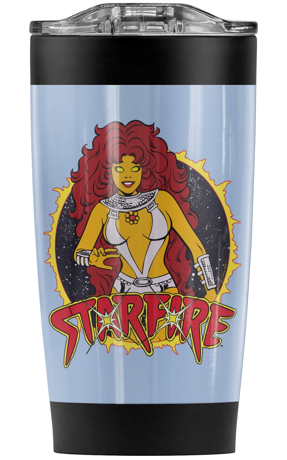Justice League Starfire Stainless Steel Tumbler 20 oz Coffee Travel Mug ...