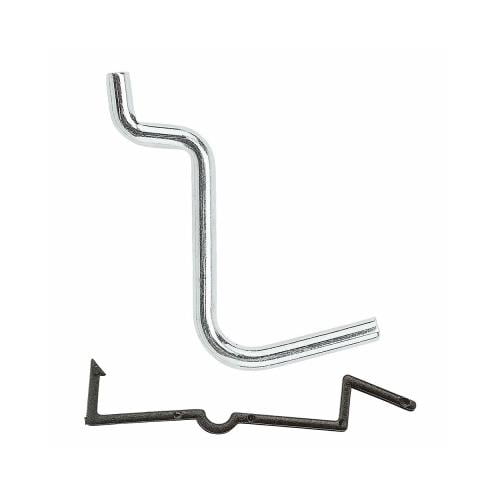 National Hardware N180-004 Pegboard Angle Hook, 1/8-In. Rod, Galvanized ...