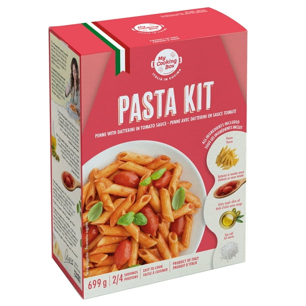 PASTA KIT - Penne with Datterino in Tomato Sauce, PASTA KIT 699g 2/4 ...
