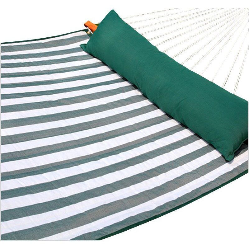 Amber Home Goods Quilted Hammock Green/White - Walmart.com