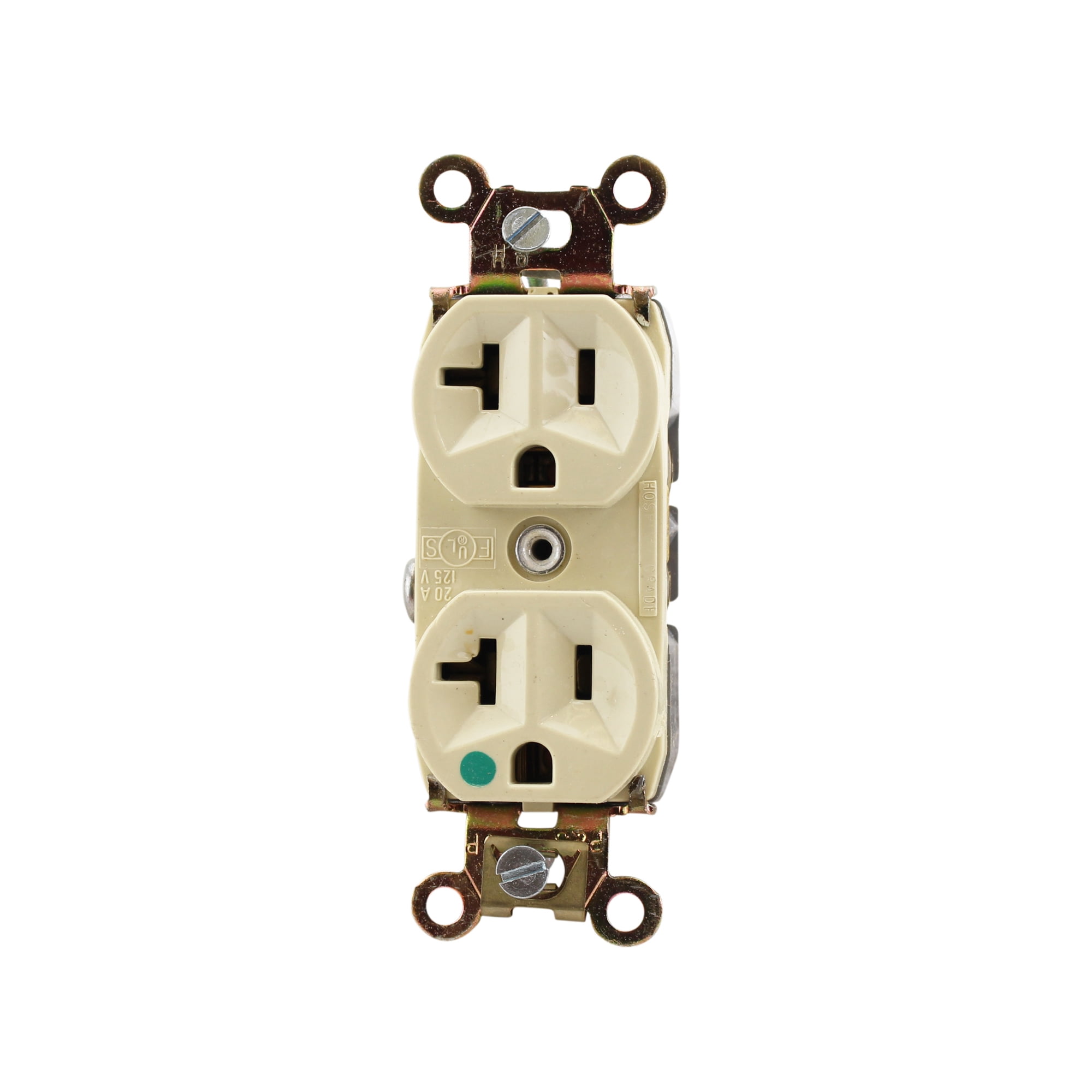 Pass 9300-HGI Hospital Grade Duplex Receptacle Electrical Outlet 20A ...