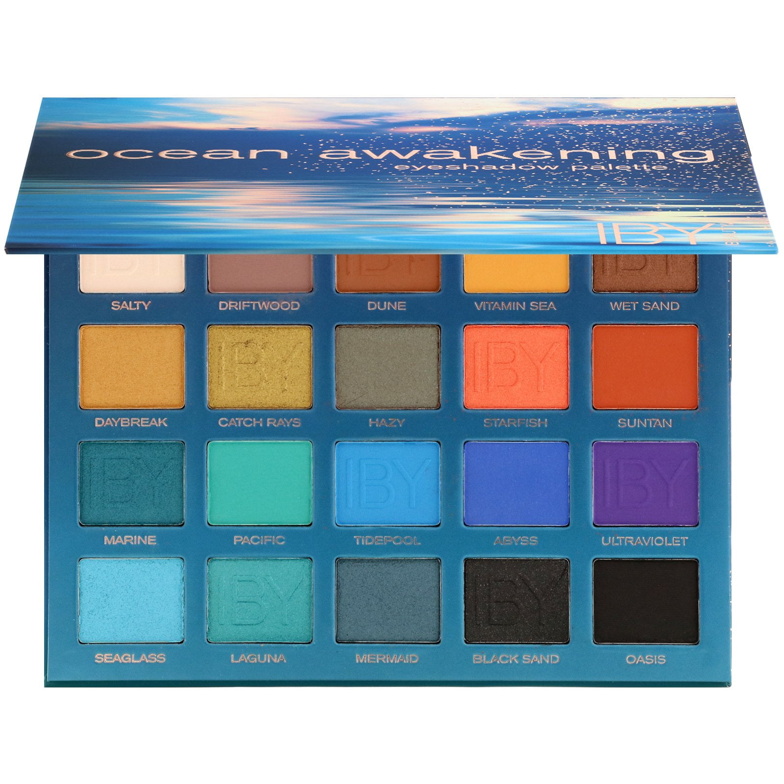 IBY Beauty, Eyeshadow Palette, Ocean Awakening, 0.7 oz (20 g) | Walmart ...