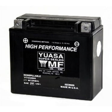Yuasa YTZ14S High Performance Factory Activated Maintenance Free Battery - Walmart.com