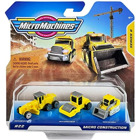 Micro Machines 2021 Series 6 Starter Pack #22 Micro Construction - Land ...