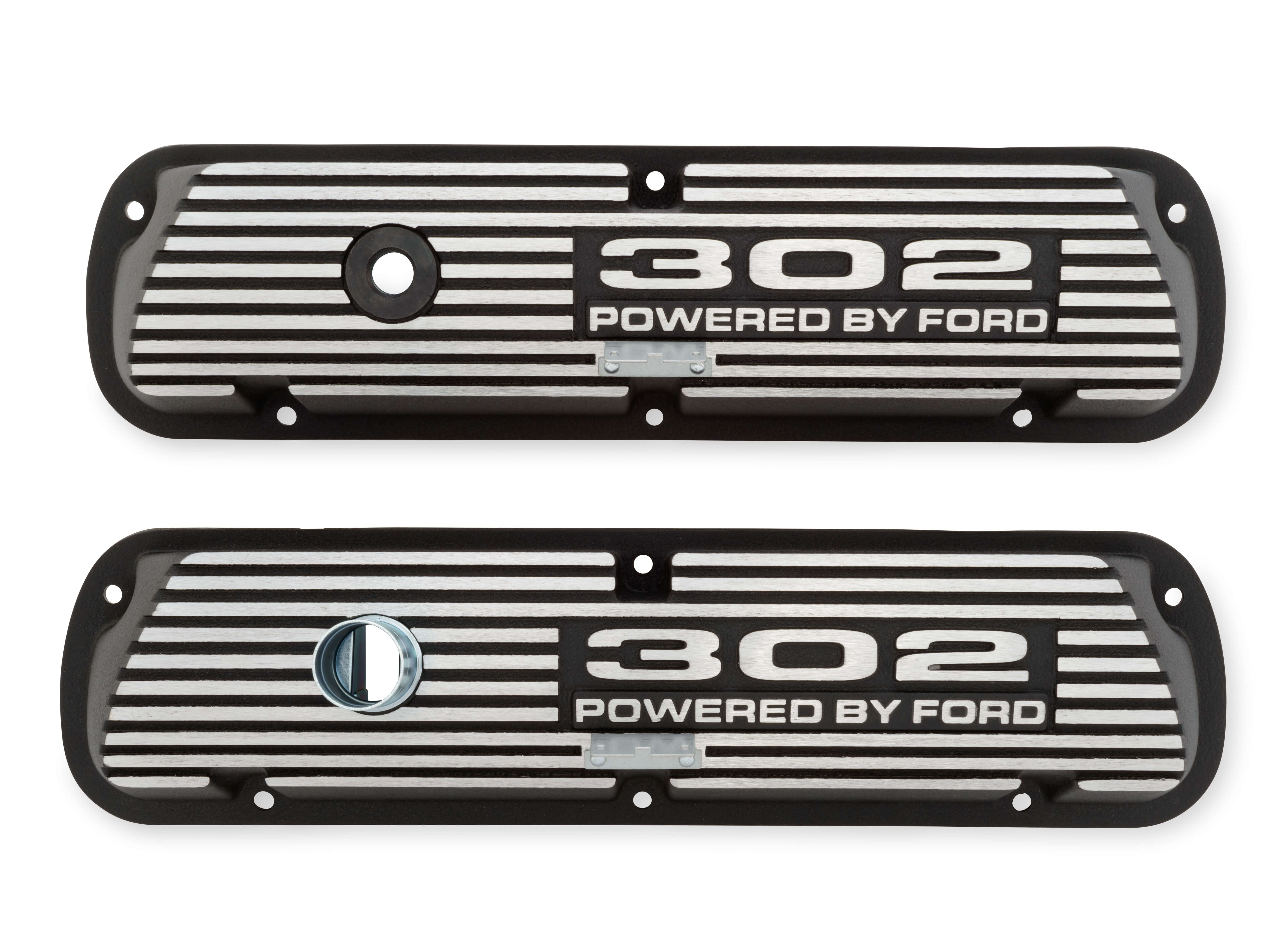 Scott Drake 6A582-302 Aluminum Valve Covers 302 Powered by Ford Logo ...