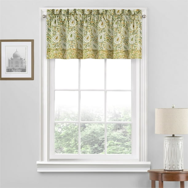 Waverly Stencil Vine Valance