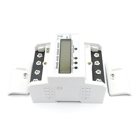 mmirethe Electric Meter 3 Phase 4 Wire 50Hz Rail-mounted 5-80A High ...