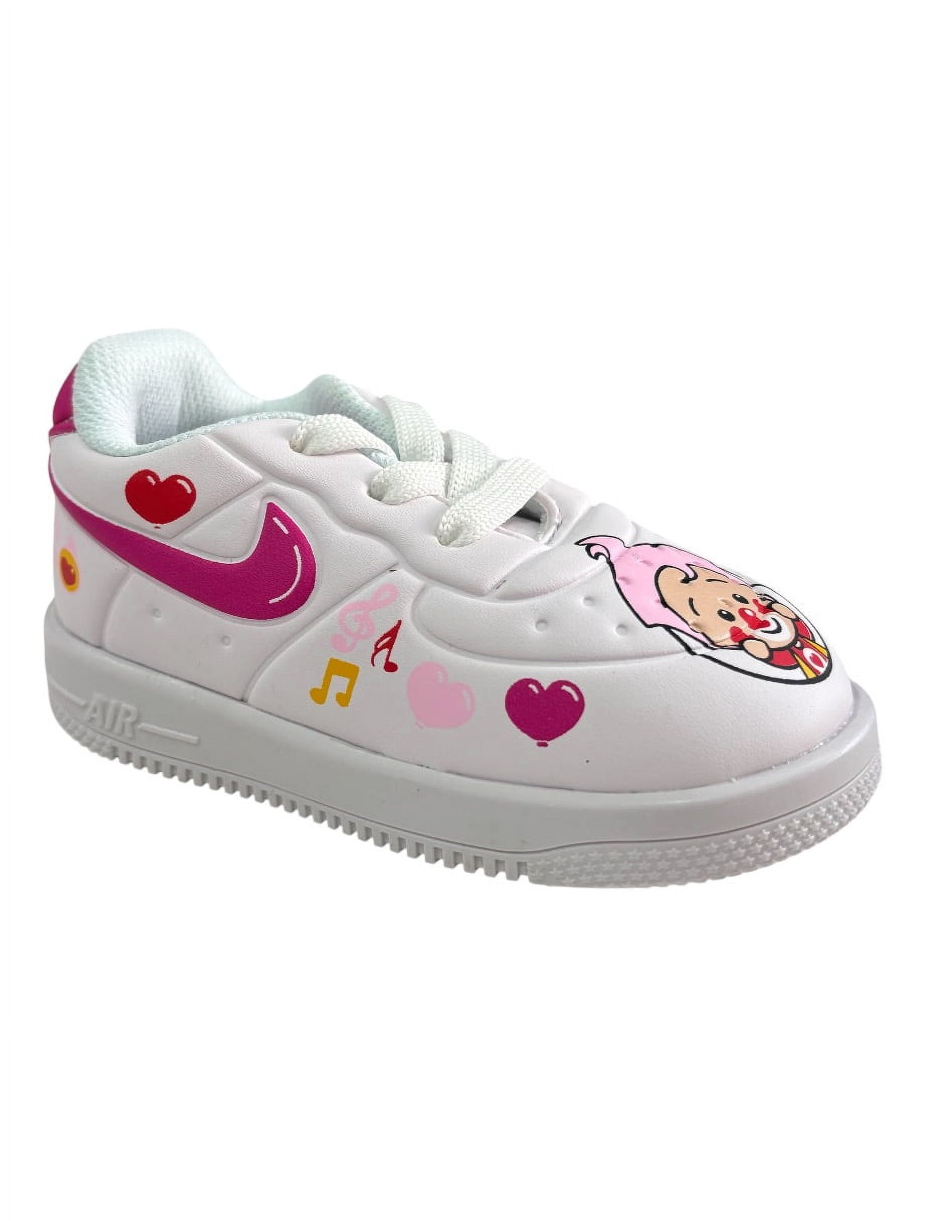 Tenis Payasito Plim Plim Blanco con fucsia 11. | Walmart en línea