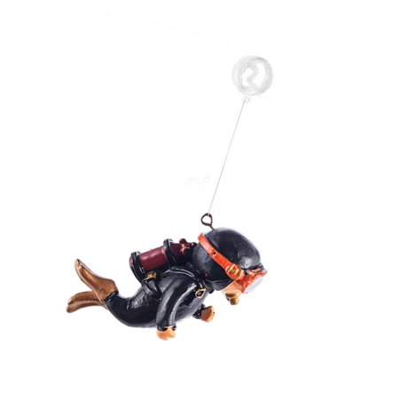 Miniature Diver Figure Oceans Pavilion Diving Model Figure Aquarium for ...