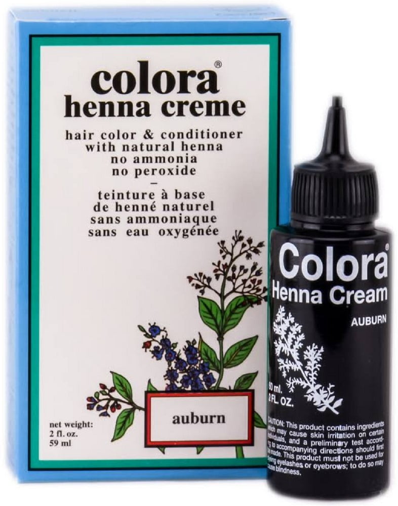 Colora Henna Creme Hair Color & Conditioner, Auburn 2 oz - Walmart.com