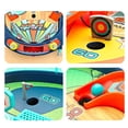 OLEOCA Kids Pinball Machine — Tabletop Arcade Game with Obstacles, Pull ...