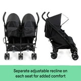 Summer Infant 3Dlite Lightweight Compact Double Stroller for Babies ...