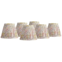 Springcrest Collection Set of 6 Lamp Shades Natural Wicker Weave Small ...