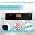 DG96-00850D Oven Stove Touchpad Overlay Control Panel Switch - Compatible with Samsung ...