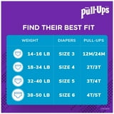 Pull-Ups Boys' Cool & Learn Training Pants for Big Kids, 3T-4T, 84 Ct ...