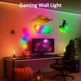 Hexagon LED Light Panels 8 Pack – Smart RGB Wall Lights with APP ...