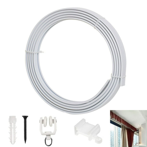 Ceiling Mounted Curtain Rail For Bay Window | Shelly Lighting