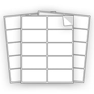 Universal Laser Printer Permanent Labels, 1 x 2 5/8, White, 3000/Box ...