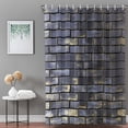 Bathroom Shower Curtain Vintage Shabby Farmhouse Brick Wall Waterproof ...