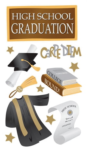 Sticko Stickers-High School Graduate - Walmart.com