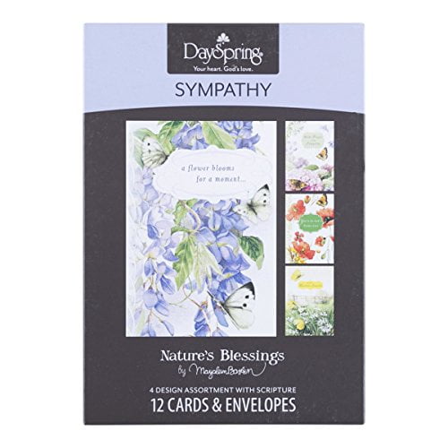Dayspring Cards 84139 Card - Boxed-Sympathy-Marjolein Bastin - Box of ...