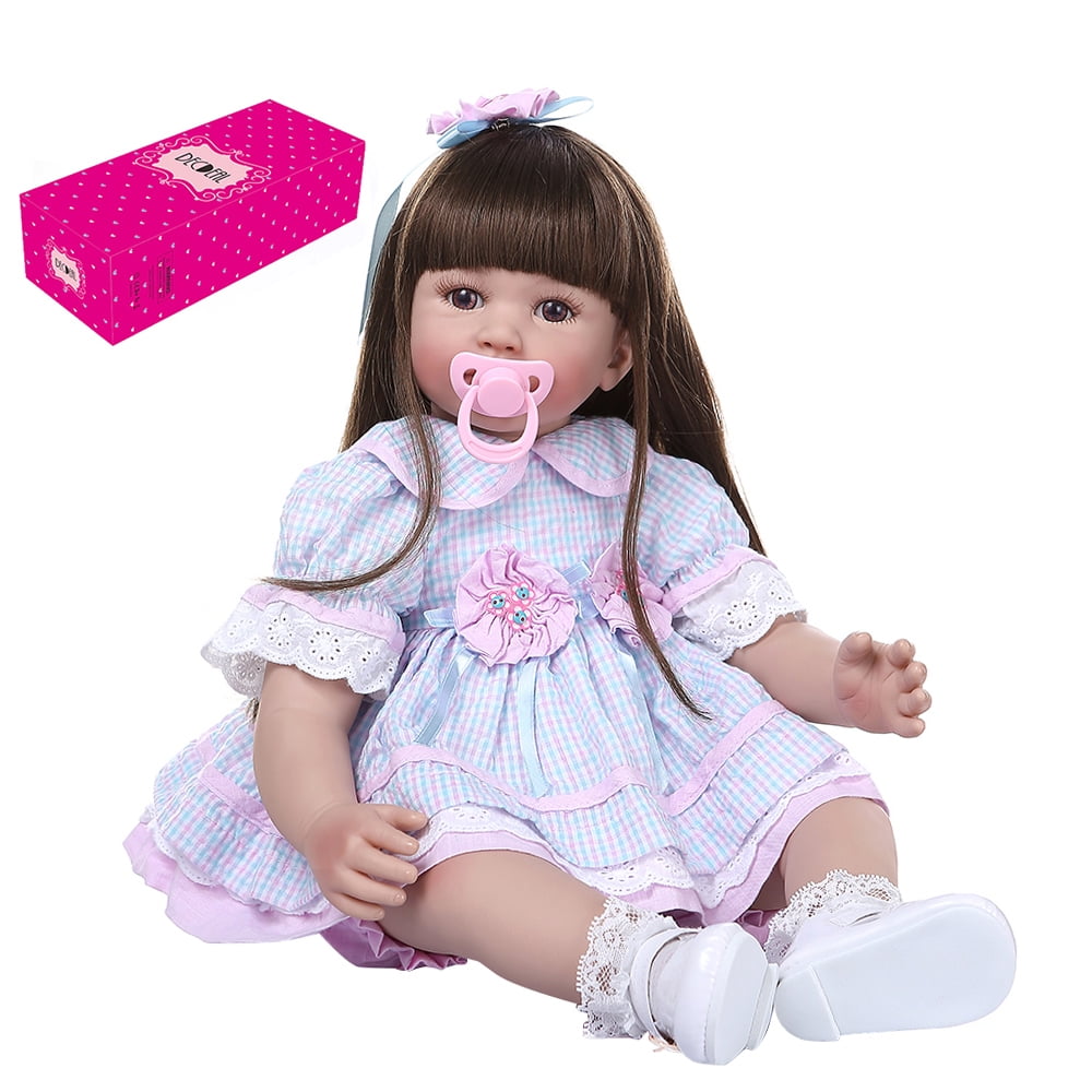 Click here for Decdeal 24 Inch Reborn Baby Doll Lifelike Baby Acc... prices