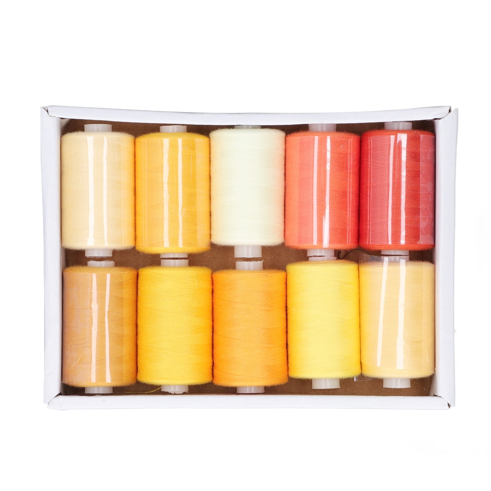 Click here for Viferr Sewing Thread 10 Color Yellow Series 1000 Y... prices