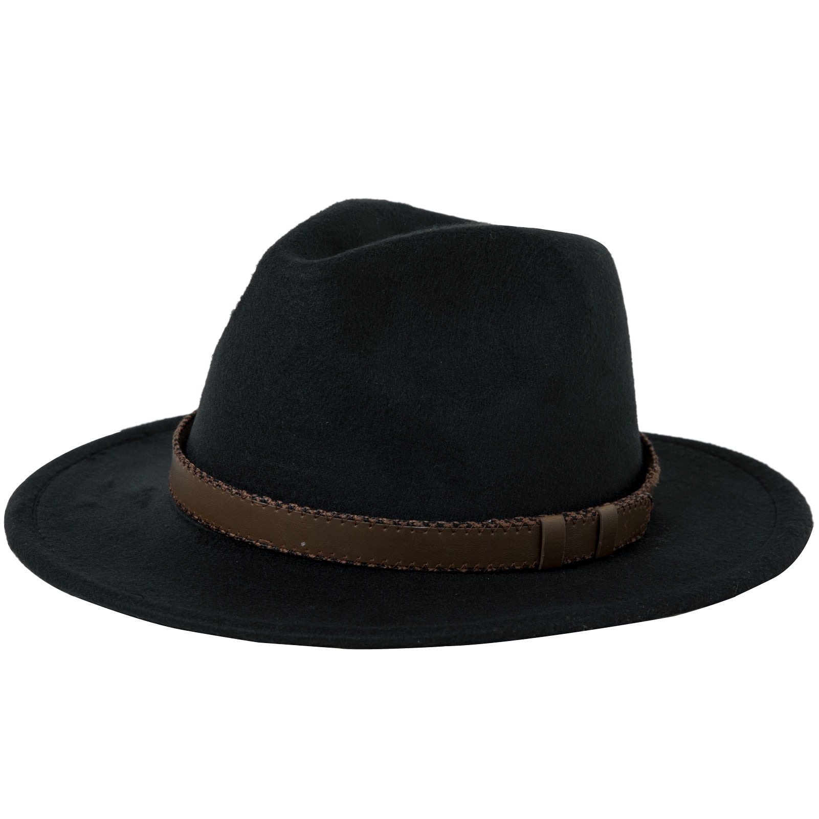 Wool Felt Fedora Hat for Men and Women 1920s Gatsby Classic Gangster ...