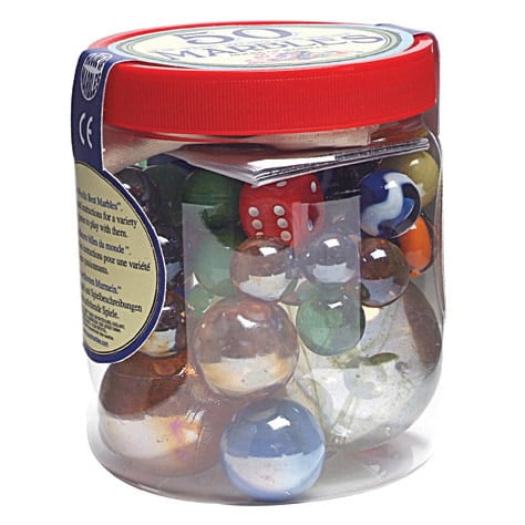 Tub of 50 Marbles - Walmart.com