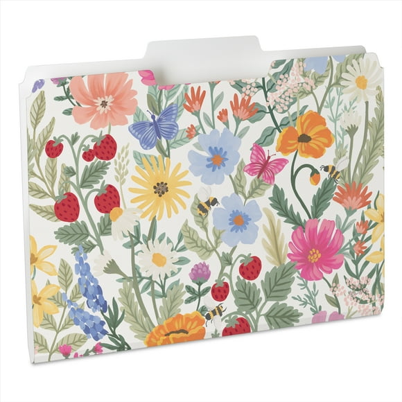 Floral File Folders