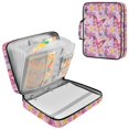 ALAZA Sparkling Butterfly Pattern Expanding Accordion File Folder 3 ...