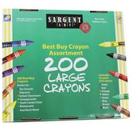 Sargent Art Crayons, Best-Buy Assortment, 800-Count (22-3280) - Walmart.com