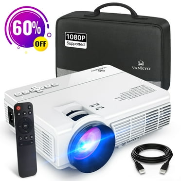 VANKYO Miracle 120 Mini Projector, 1080P Supported 300” Display ...