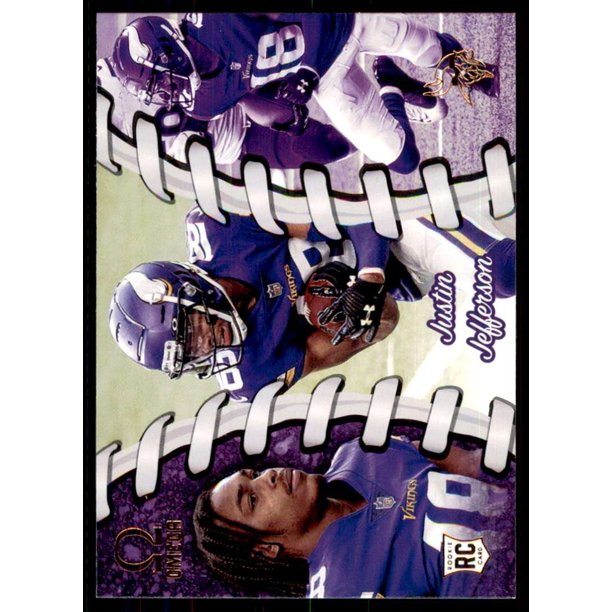 NFL 2020 Panini Chronicles Omega Justin Jefferson Trading Card O-14 ...