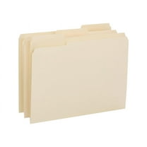 Business Source File Folder Letter 3/4" Exp. 14PT 1/3" 50/BX Manila ...