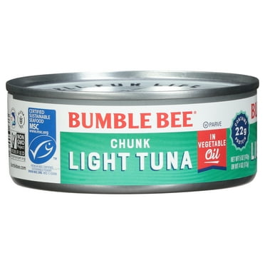 Great Value Chunk Light Tuna in Water, 5 oz - Walmart.com