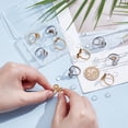 DIY Blank Dome Cuff Ring Making Kit Including 304 Stainless Steel Bezel ...