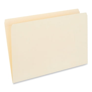 Top Tab Manila File Folders 1/3-Cut Tabs, Assorted Positions, Letter ...