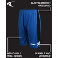 TKO Boys' Athletic Mesh Shorts 6-Pack Dry Fit Basketball Performance for Kids 8-16 - Walmart.com