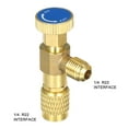 R12 R410 Refrigerant Charging Valve, Air Conditioning Liquid Safety ...