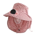 Women’s Beach Solar Hat – Sun Protection Cap with Built‑In ...