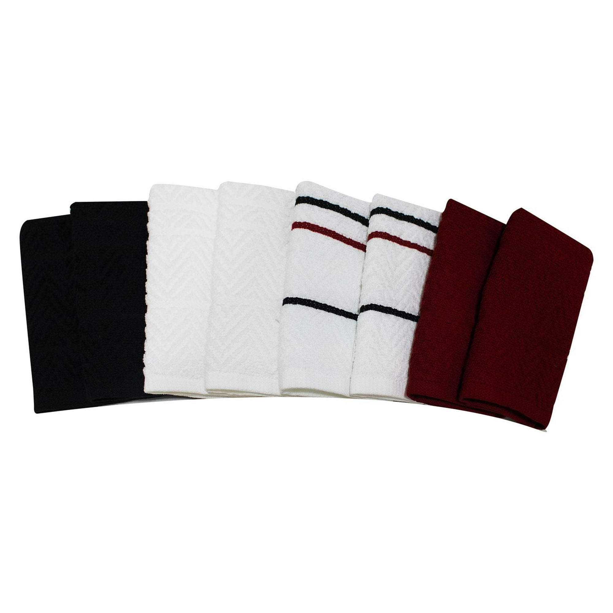 Click here for Mainstays Dish Cloth 8 Pack 12 In. X 12 In. (30.5... prices