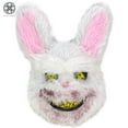 Luxtrada Evil Bloody Rabbit Mask Creepy Plush Animal Bunny Scary Mask ...