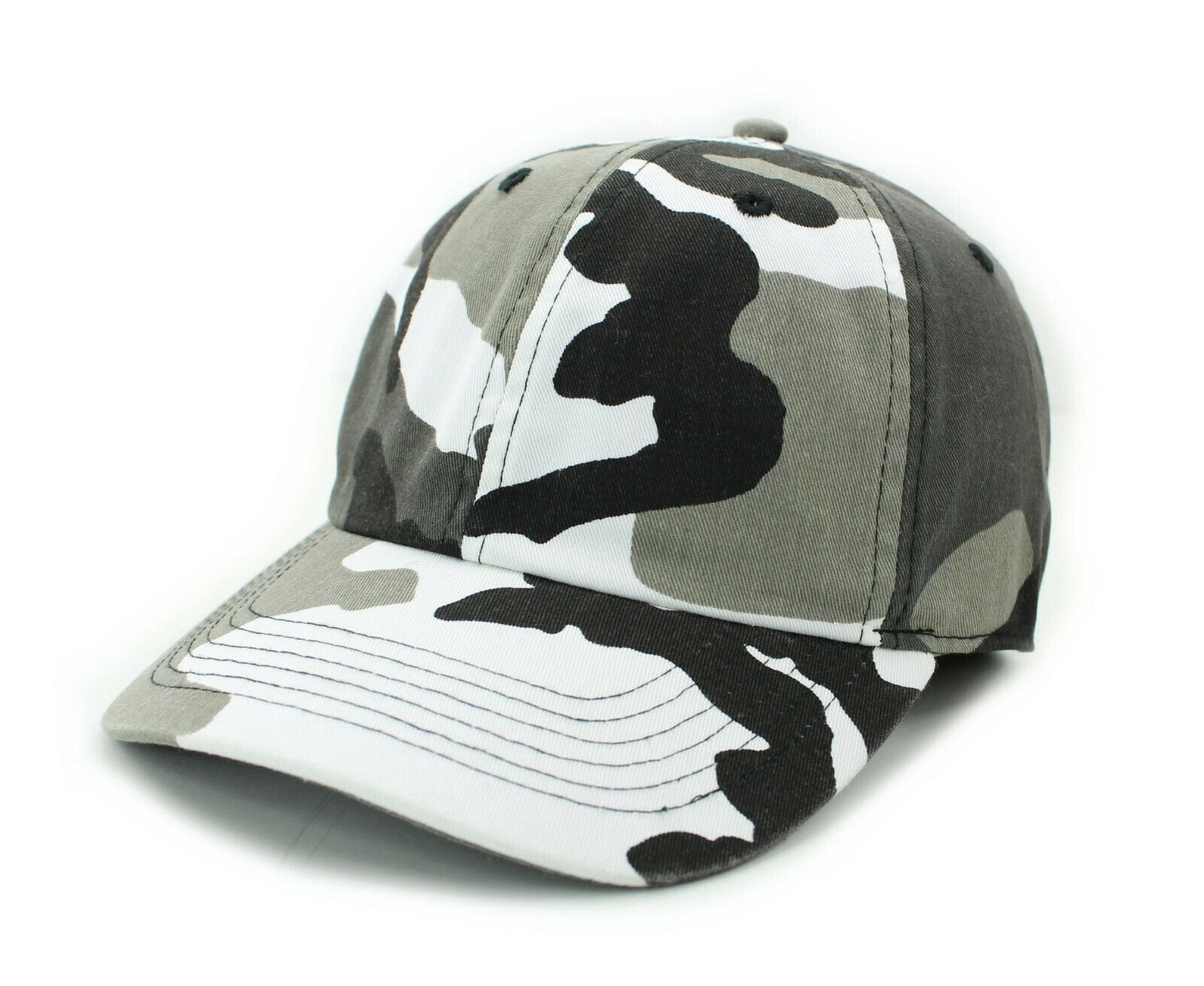 Newhattan Plain 100% Cotton Hat Men Women Adjustable Baseball Cap ...