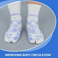 Reflexology Acupressure Socks Set for Men with Foot Massage Triangle ...